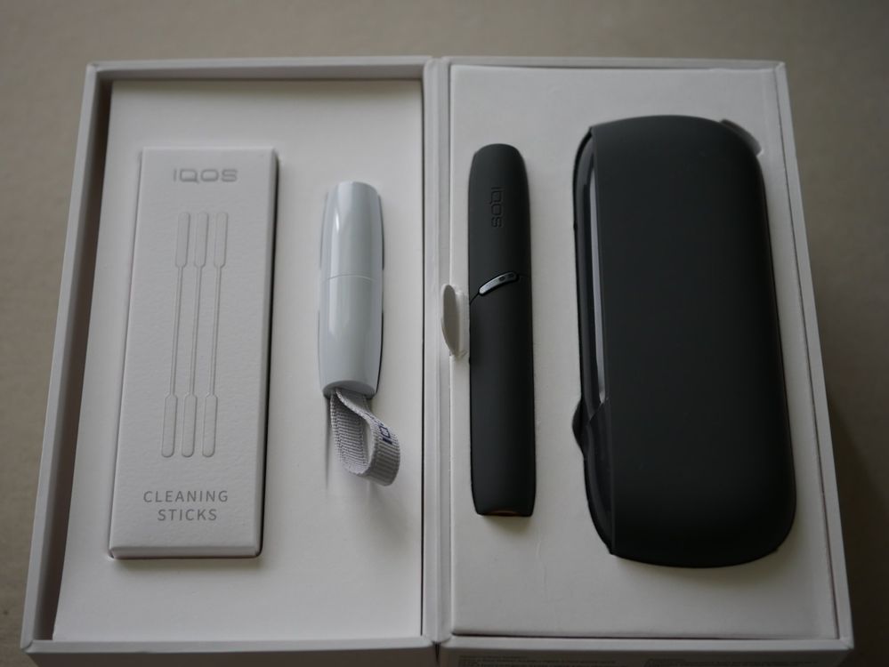 IQUS DUO + drei Pack HEETS ***TOP*** (Neu (gemäss Beschreibung)) in ...