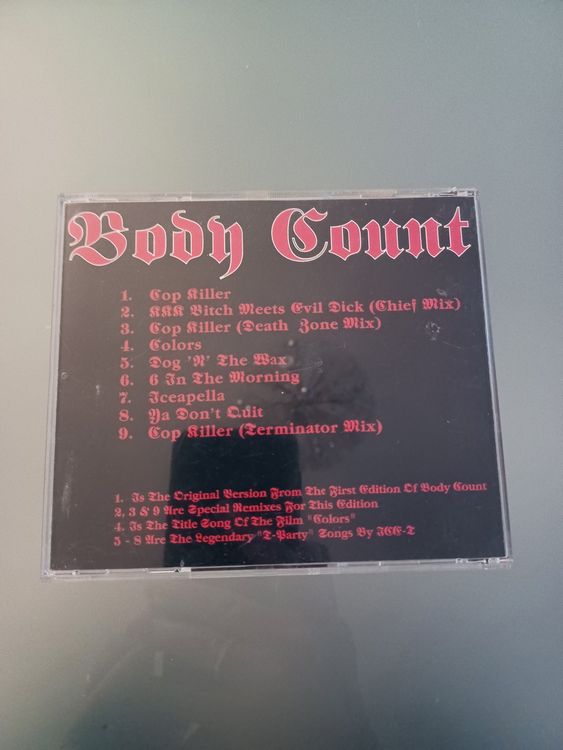 Body Count Cop KIller CD Heavy Metal | Kaufen auf Ricardo