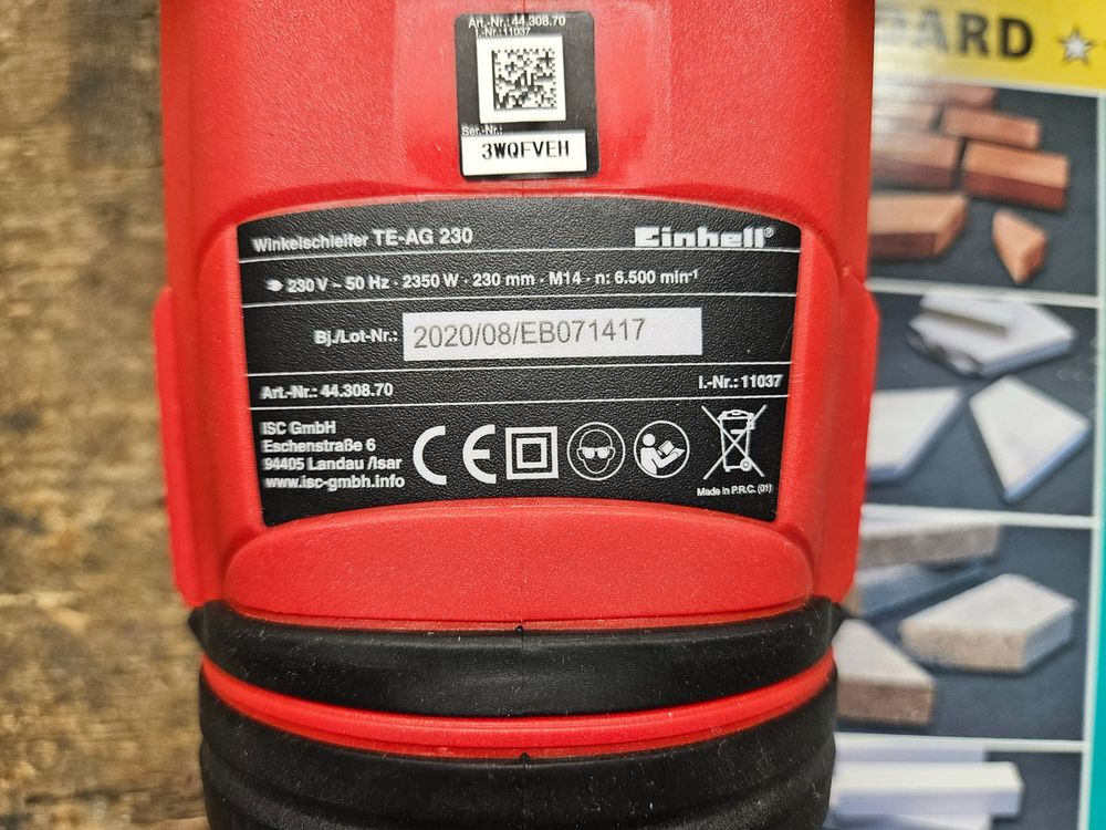 Einhell Winkelschleifer TE-AG 230 | Kaufen auf Ricardo