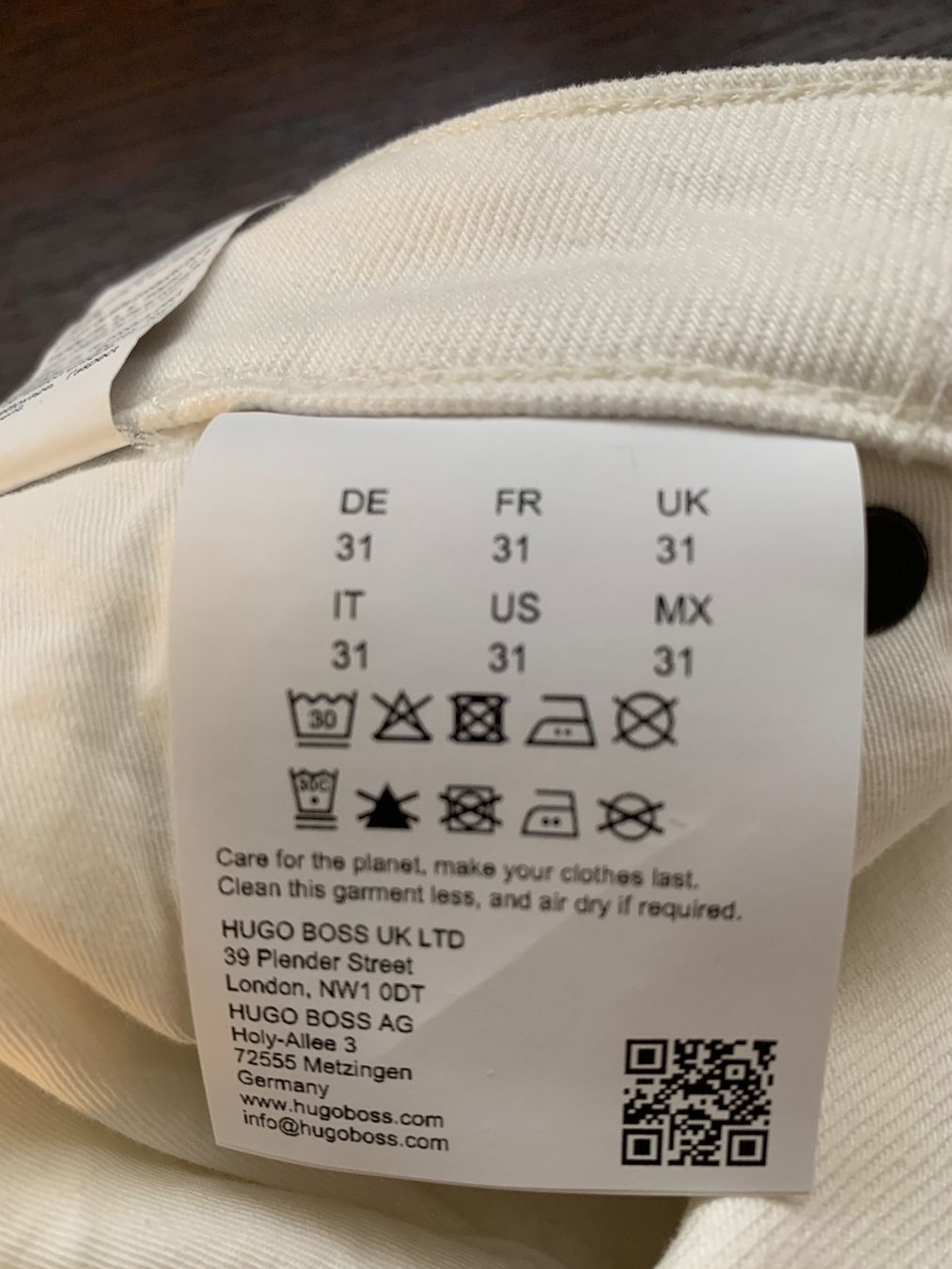 Shorts Hugo Boss bianchi estivi - Tg. 31- Nuovi (Nuovo (secondo la ...