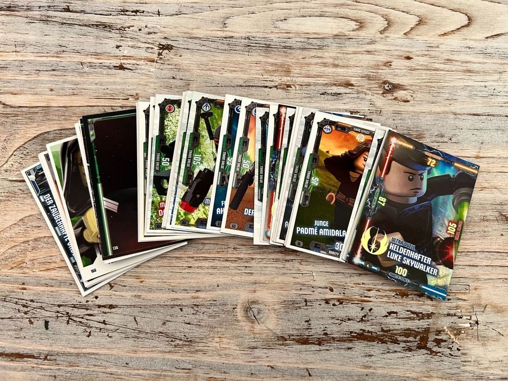 45 Sammelkarten /Trading Cards, Lego Star Wars, Serie 3 (Neu (gemäss ...