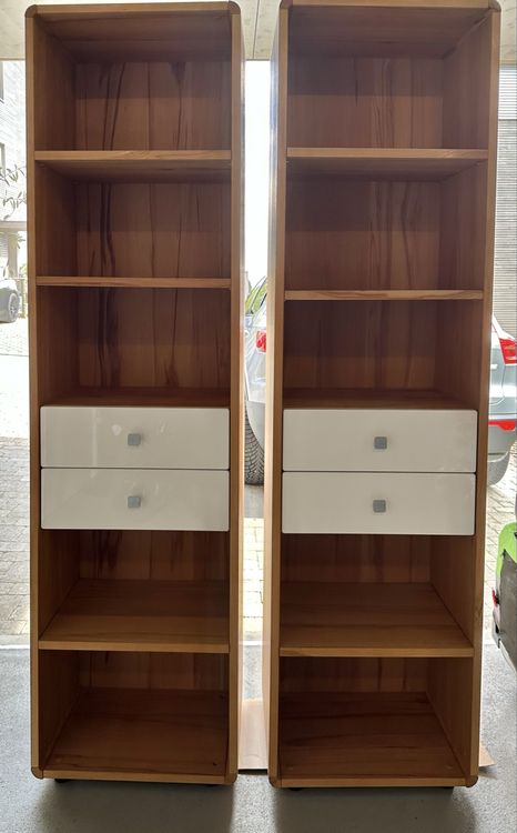 2 Regale Pfister Orlando, 205x55x38cm, massiv, mit Schublade (Gebraucht ...