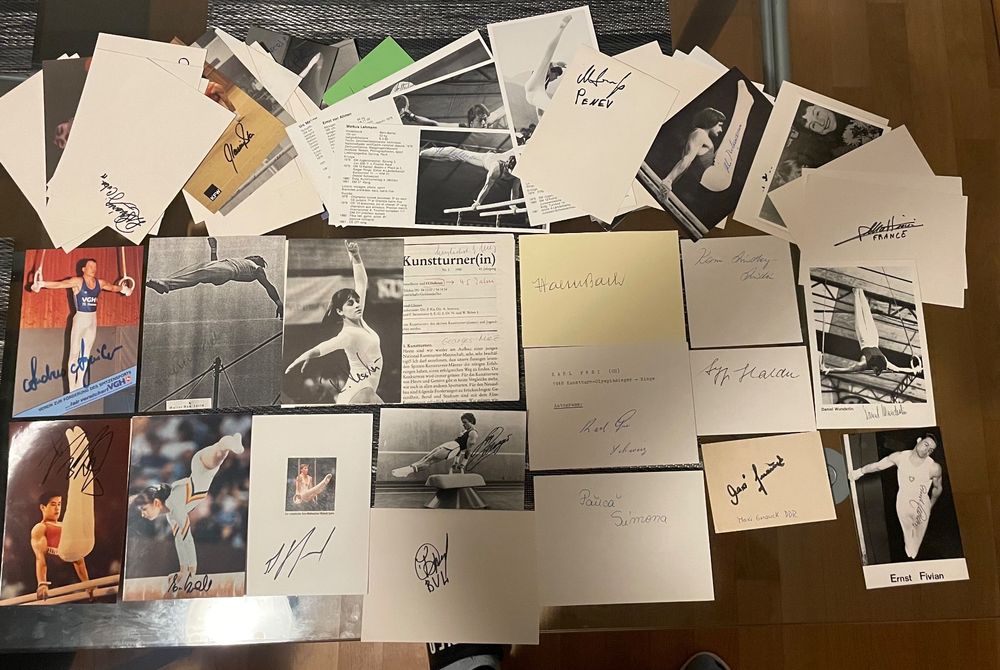 Autogrammsammlung Kunstturnen (Gebraucht) in Zürich für CHF 20 – mit ...