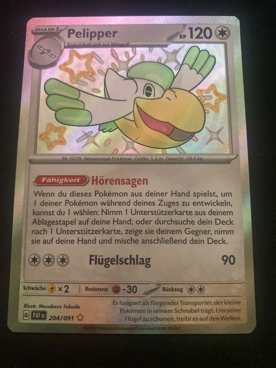 Pokemonkarte Pelipper Shiny ab 1.- Fr. (Neu (gemäss Beschreibung)) in ...