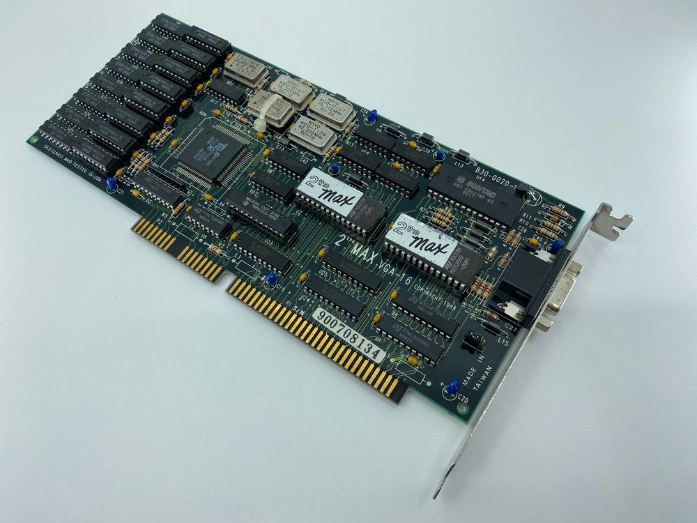 Vintage ISA 2the MAX VGA-16 (HYG-VGA-020) Rarität 1989 (Gebraucht) in ...