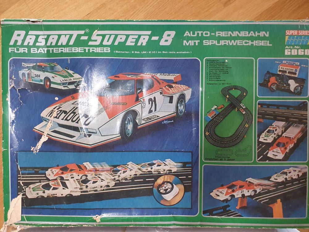 Autorennbahn RASANT SUPER 8 | Kaufen auf Ricardo