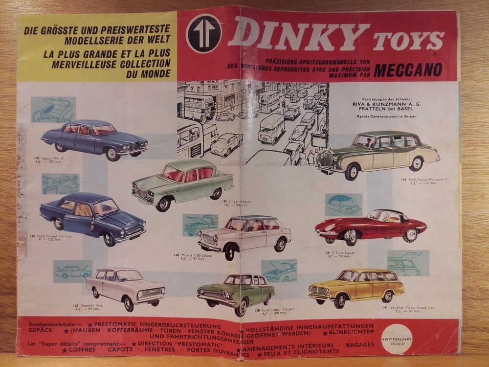 Dinky Toys Prospekt 1964 (Gebraucht) in Muri AG für CHF 8 – mit Lieferung auf Ricardo kaufen