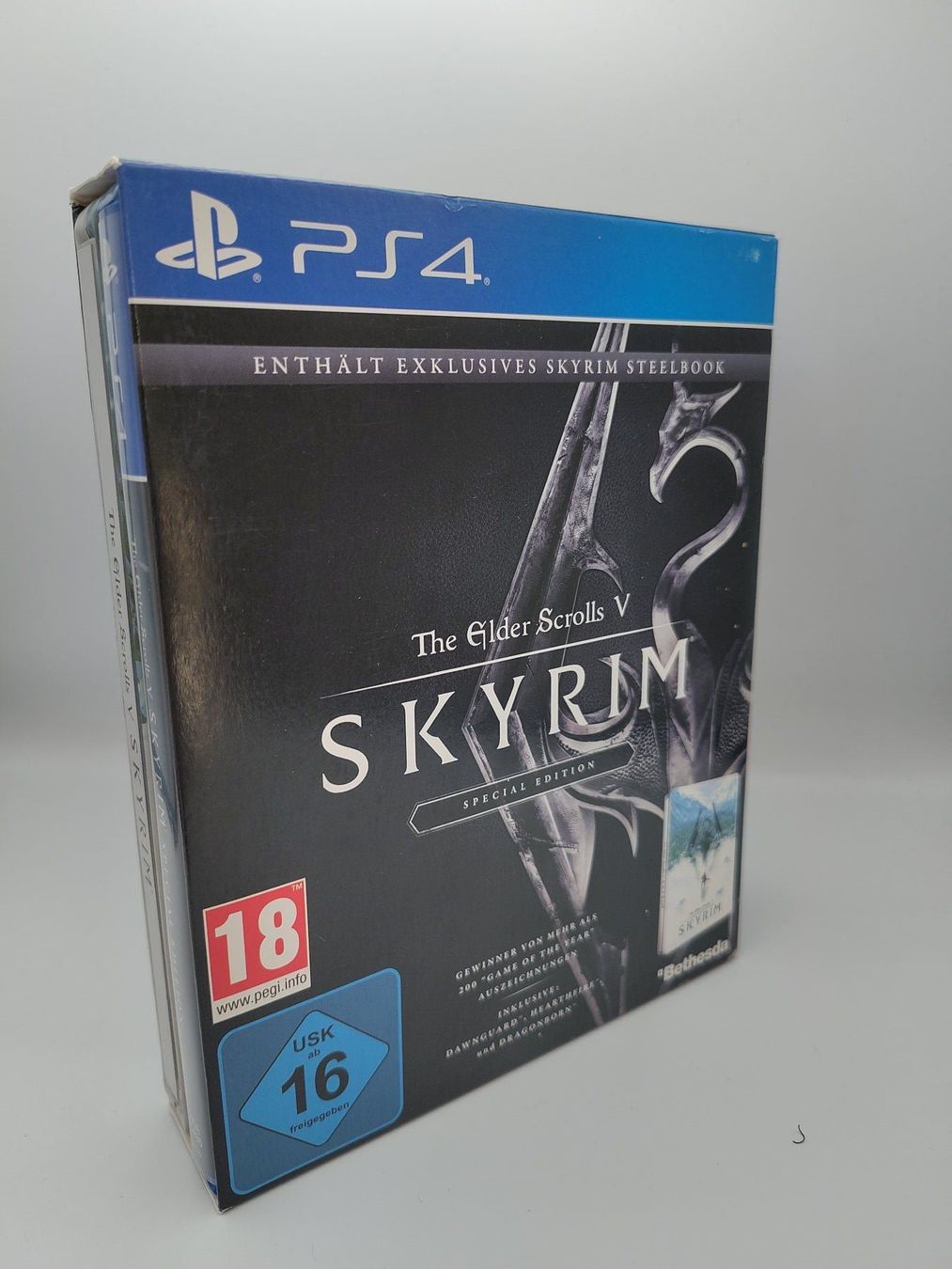 The Elder Scrolls V Skyrim Special Edition (PS4) (Steelbook) (Gebraucht ...