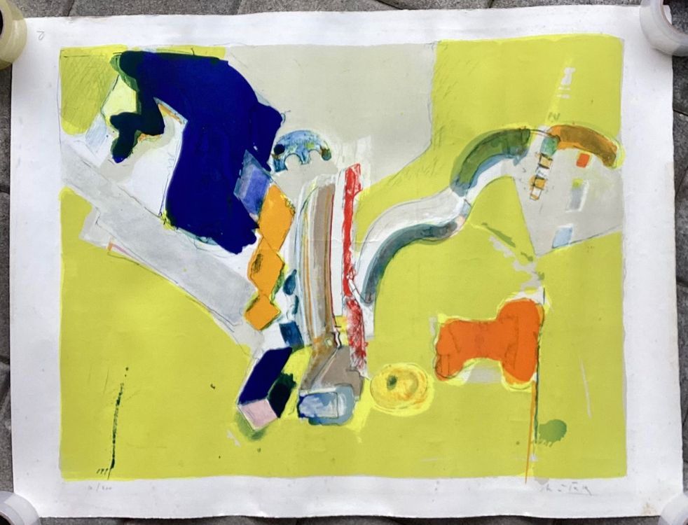 Hans FALK (1918-2002) Grosse Lithographie Handsigniert (Gebraucht) in Root für CHF 30 – nur ...