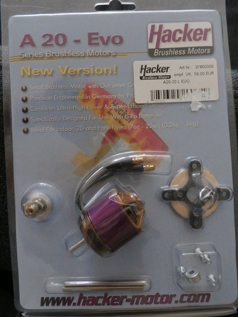 Hacker Brushless Motor A20 Evo | Kaufen auf Ricardo