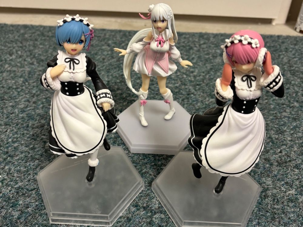 Pop Up Parade Anime Rem Ram Emilia Re:Zero Figur | Kaufen auf Ricardo