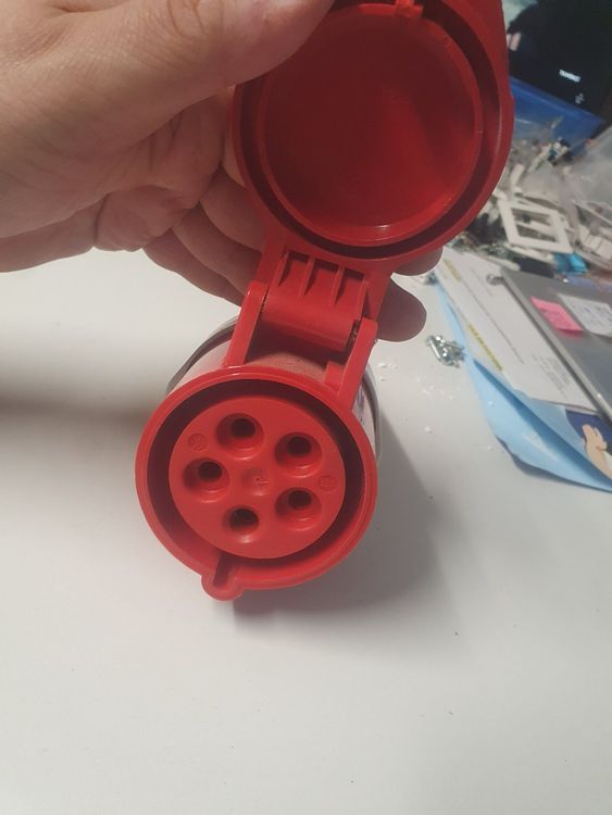 CEE 32A 6P 400V Steckdose Walther Wandsteckdose Type 130 (Gebraucht) in ...