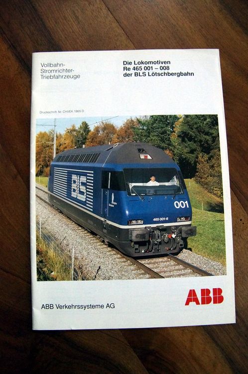 ABB - BLS Lokomotiven Re 465-001 - 008 | Kaufen auf Ricardo