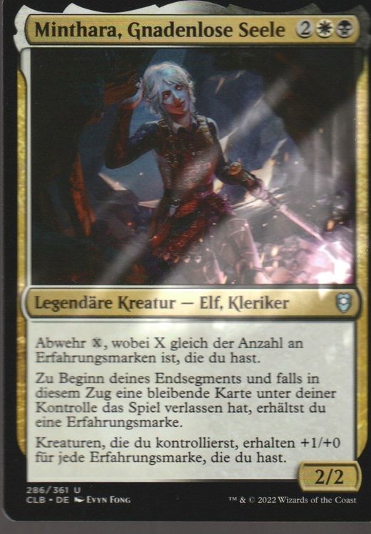 TCG Magic The Gathering MTG CLB 286 Minthara, Gnadenlose See | Kaufen ...