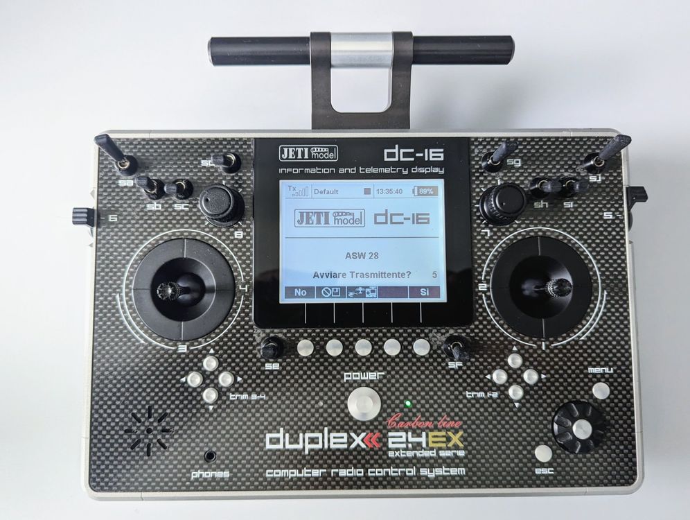 JETI DC-16 I Carbon-line - mit senderpult - Fernsteuerung (Gebraucht ...