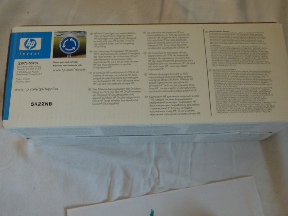 1+1 Original Toner Cartridge (Magenta) Q3973A, HP2550, 2840 (Neu und ...