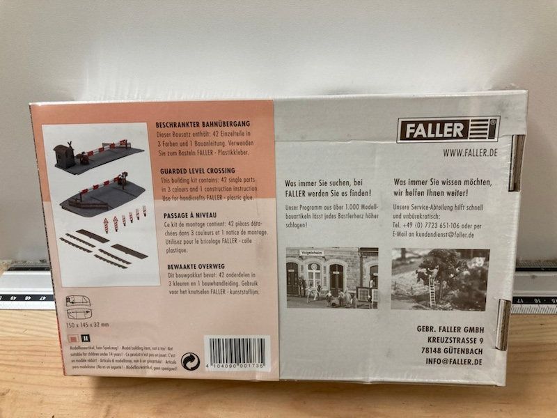 Faller H0 180606 Moderner Einkaufswagen-Unterstand (Neu und originalverpackt) in Brislach für ...