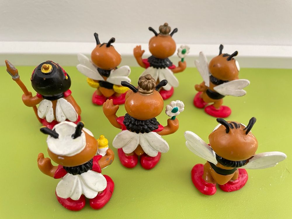 7x Bully Bienchen Biene Bee Comic Figur Comicfigur 70er (Gebraucht) in ...
