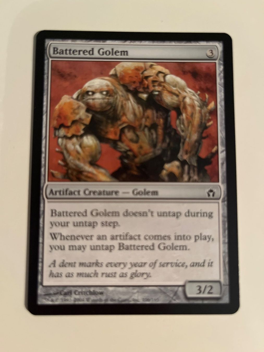 1 x Battered Golem - Magic: The Gathering - MtG (Gebraucht) in Kriens ...