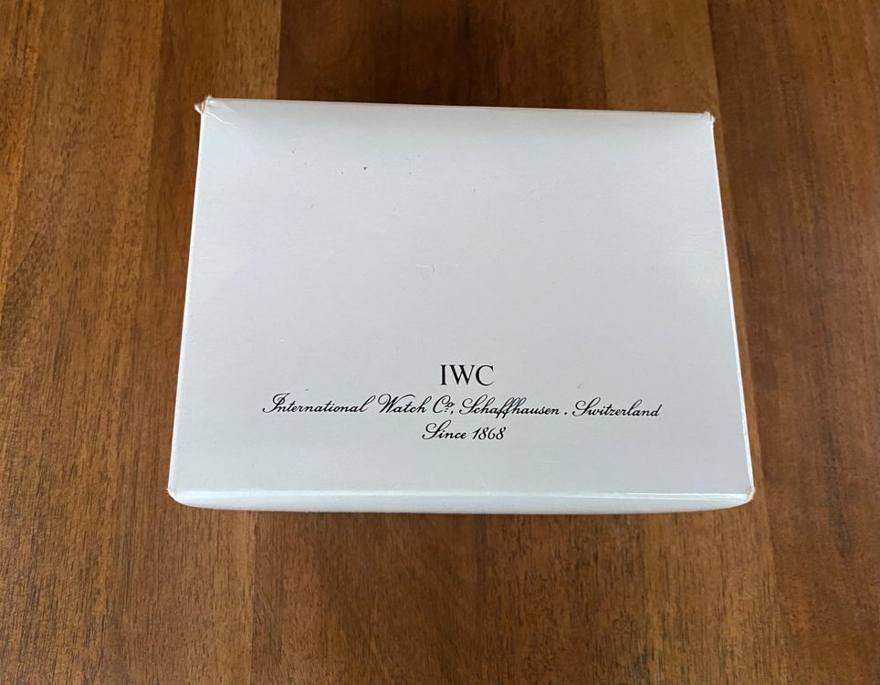 IWC Watch Box/ Boîte/Schachtel Rare' 🎁 (Gebraucht) in Apples für CHF ...