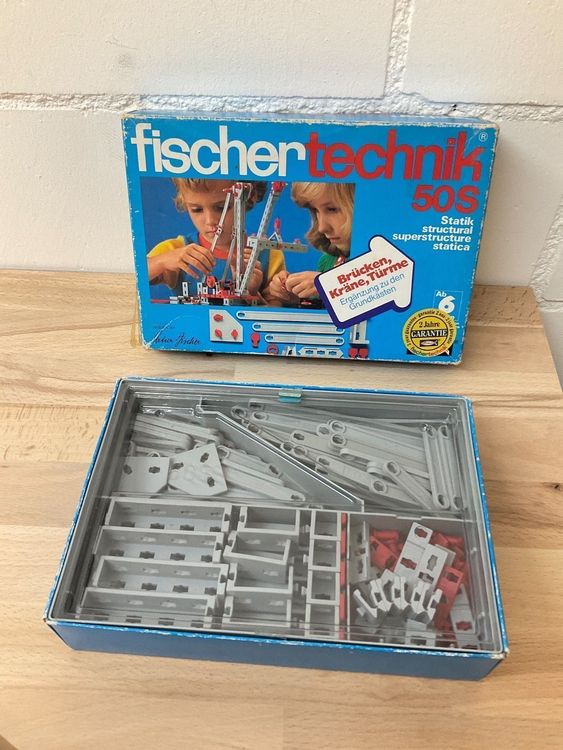 Fischertechnik 50 Statik. ( 45) (Gebraucht) in Gaienhofen für CHF 9.9 ...