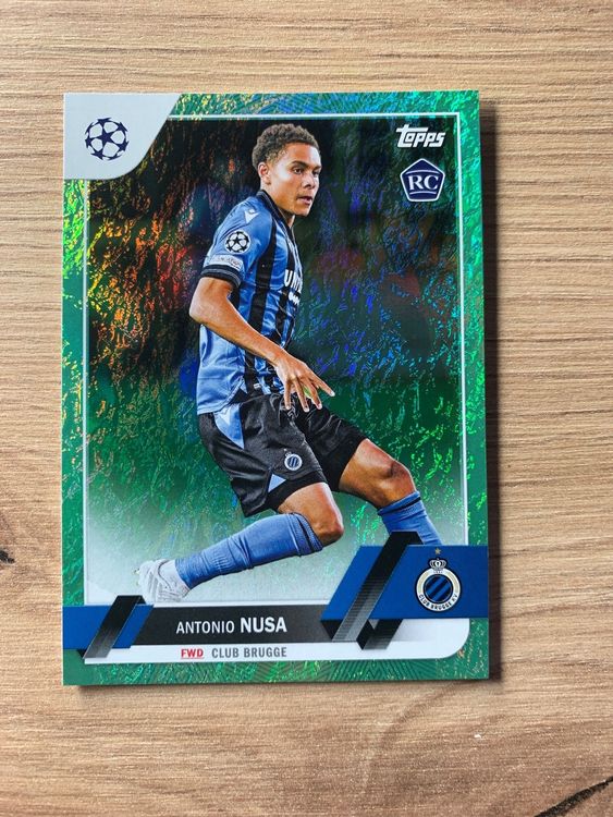Soccer Antonio Nusa JADE Topps RC 🔥 | Kaufen auf Ricardo