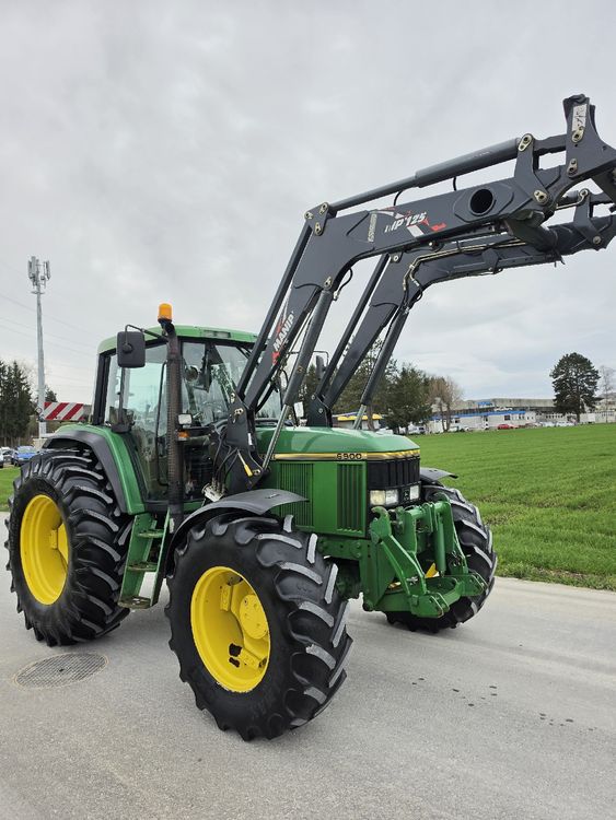 John Deere 6900 mit Druckluft & Frontlader PERLE! (Gebraucht) in ...