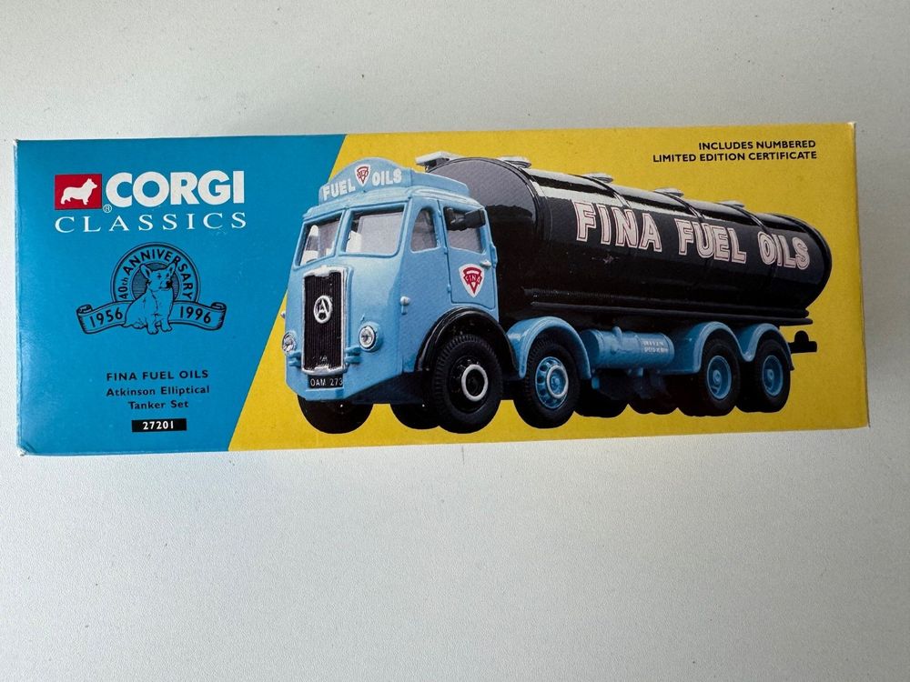 Corgi Classics/27201 FINA FUEL OILS Tanker Set originalverp. (Gebraucht ...
