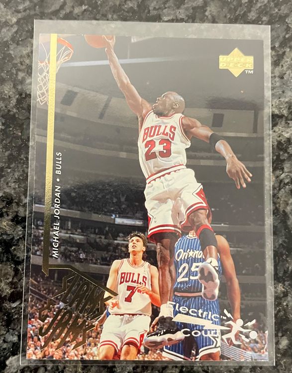NBA Michael Jordan Slam Jam Electric Court Card (Neu (gemäss ...