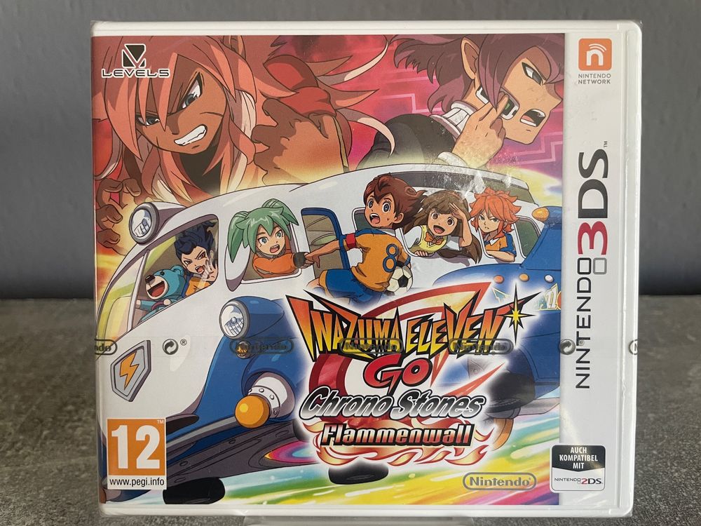 Inazuma Eleven Go: Chrono Stones - Flammenwall - 3DS *NEU* (Neu und ...