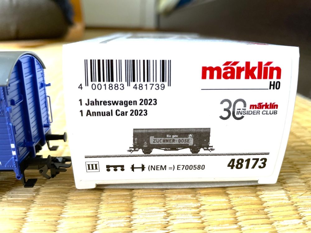 Märklin Insider # 48173 Jahreswagen 2023 NEU OVP (Neu und ...