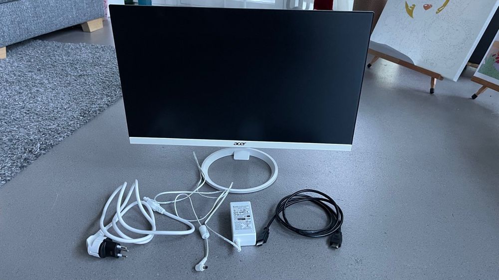 ACER R241Y Monitor 23.8", Full-HD, Weiss (Neu (gemäss Beschreibung)) in ...