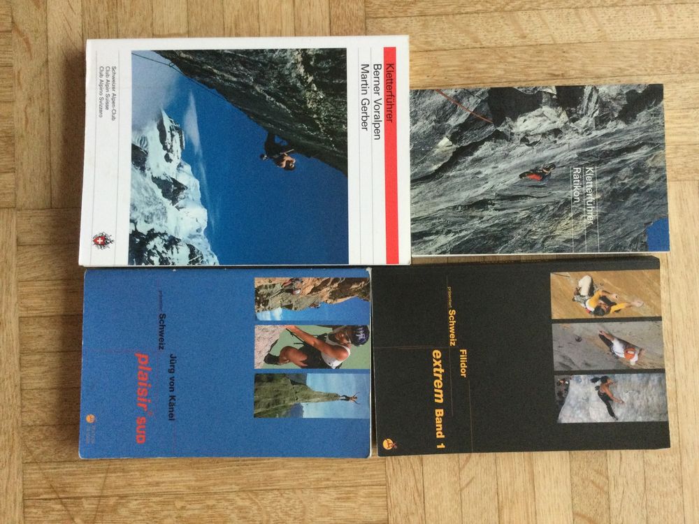 Kletterführer Schweiz 4 diverse (Gebraucht) in Oberwil BL für CHF 1 – mit Lieferung auf Ricardo ...
