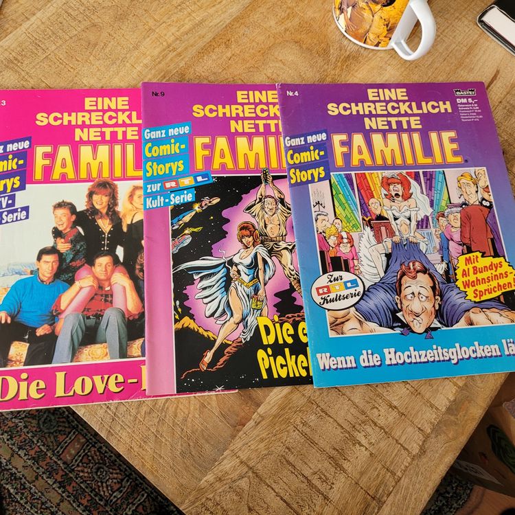 3 EINE SCHRECKLICH NETTE FAMILIE Comic Hefte BASTEI No 3 4 9 (Gebraucht) in Zollikerberg für CHF ...