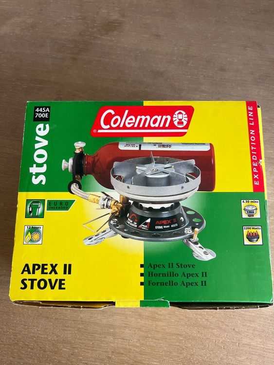 Coleman Kocher Benzinvergaser original verpackt (Neu und originalverpackt) in Bolligen für CHF ...