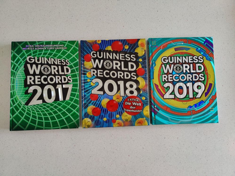 Guinness World Records Bücher 2017-2019 (Gebraucht) in Hägglingen für ...