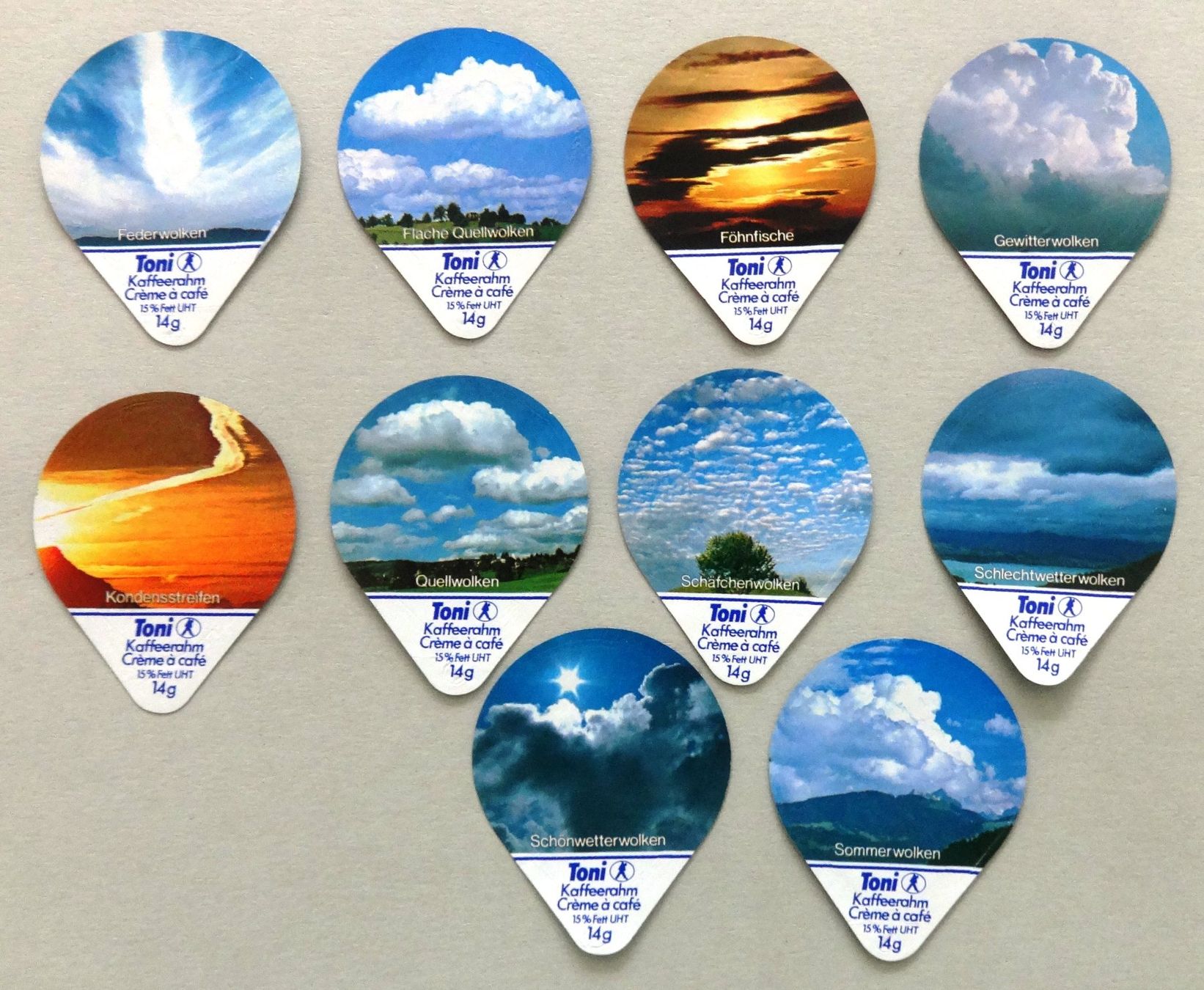 Série 512 - Nuages (10) (D'occasion) à Fétigny pour CHF 1.5 – avec ...