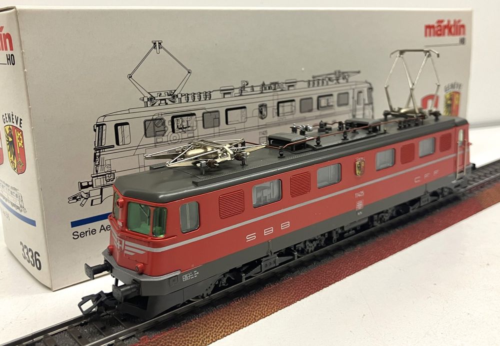 märklin 3336 H0~ Jubi-Lok Ae 6/6 SBB 11425 Genève rot - Guss | Kaufen ...