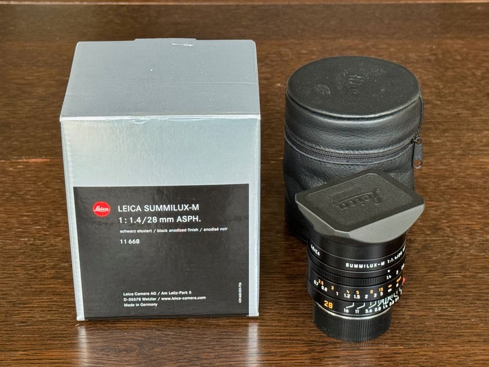 Leica 28mm f1.4 Summilux (modèle 11668) | Kaufen auf Ricardo