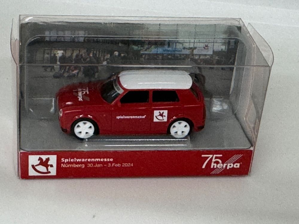 Trabant Trabi NT Kombi Herpa Messemodell 2024 1:87 (Neu und ...