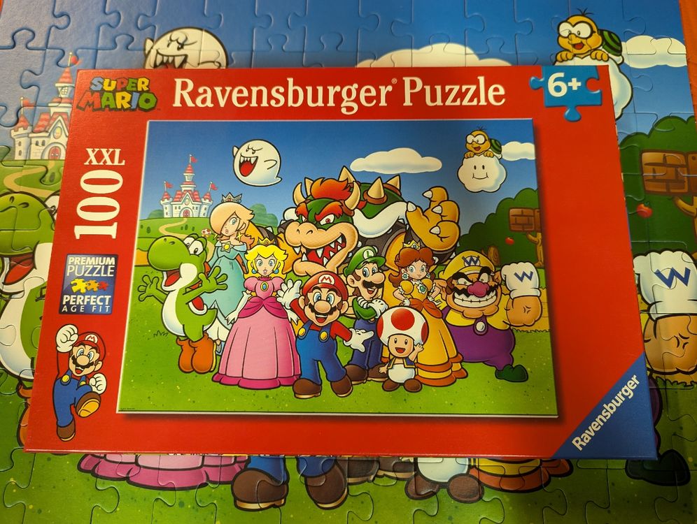 Ravensburger Puzzle Super Mario XXL 100 Teile 6+ (Gebraucht) in Gunzwil ...