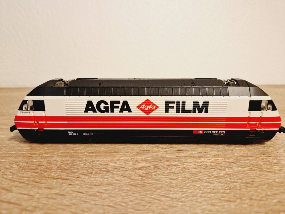 Roco E-Lok Re 460 Agfa Film SBB H0 (Gebraucht) in St-Aubin-Sauges für CHF 79 – mit Lieferung auf ...
