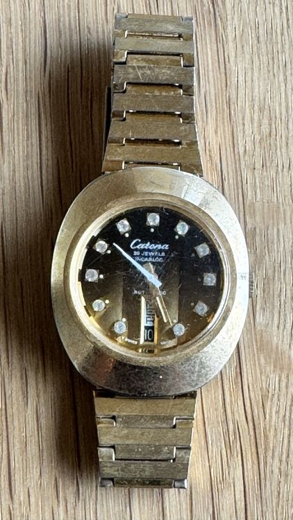 Catena Incabloc 25 Jewels Herren AUTOMATIC (Gebraucht) in Untersiggenthal für CHF 49 – mit ...