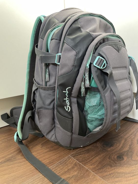 Satch Schule Rucksack grau /türkis (Gebraucht) in Niederwil AG für CHF ...