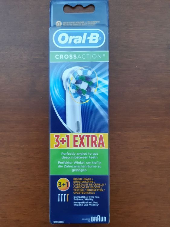 Aufsteckbürsten Oral-B CrossAction (Neu (gemäss Beschreibung)) in Winterthur für CHF 6 – mit ...