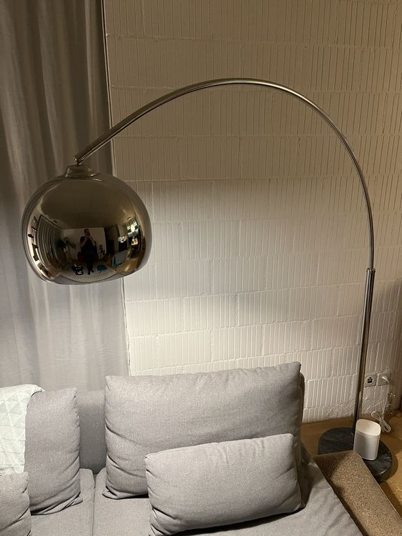 Bogenlampe silbern metallic Interio (Gebraucht) in Zürich für CHF 100 ...
