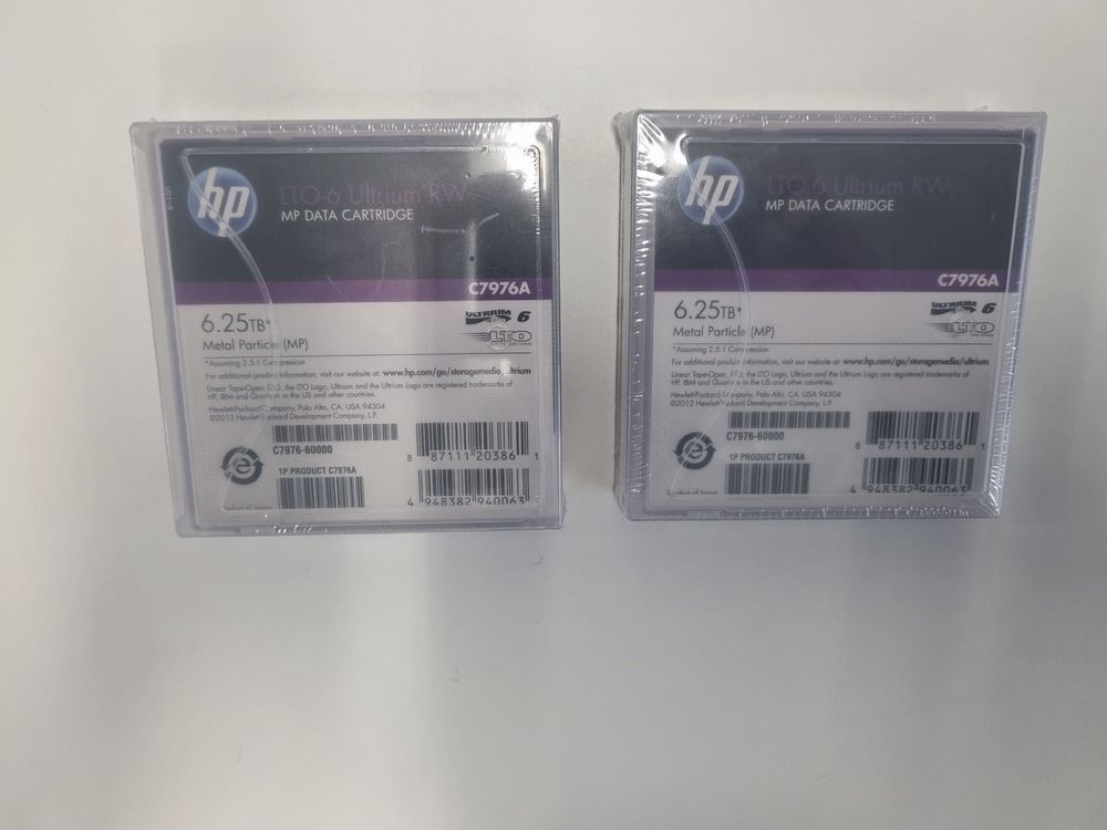 2x HP LTO-6 Ultrium MP Data Cartridge C7976A (Kassette) neu | Kaufen ...