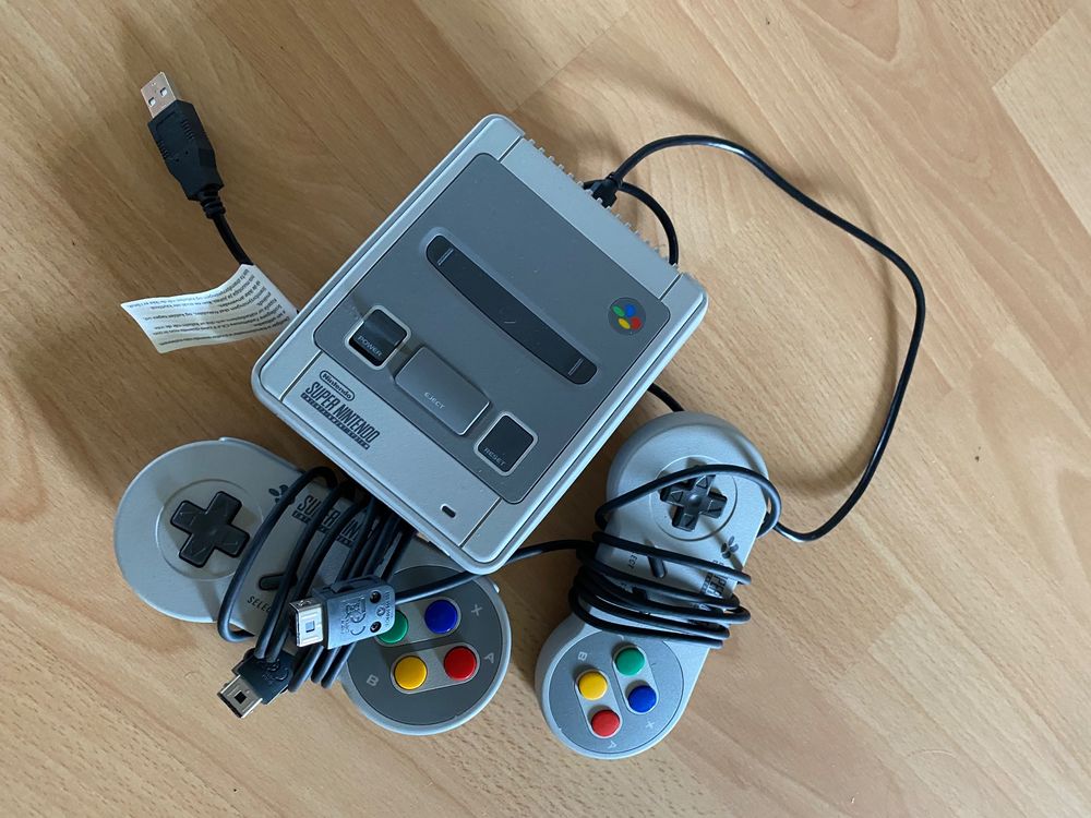 Super Nintendo Classic Mini (Gebraucht) in Lenzburg für CHF 43 – mit ...