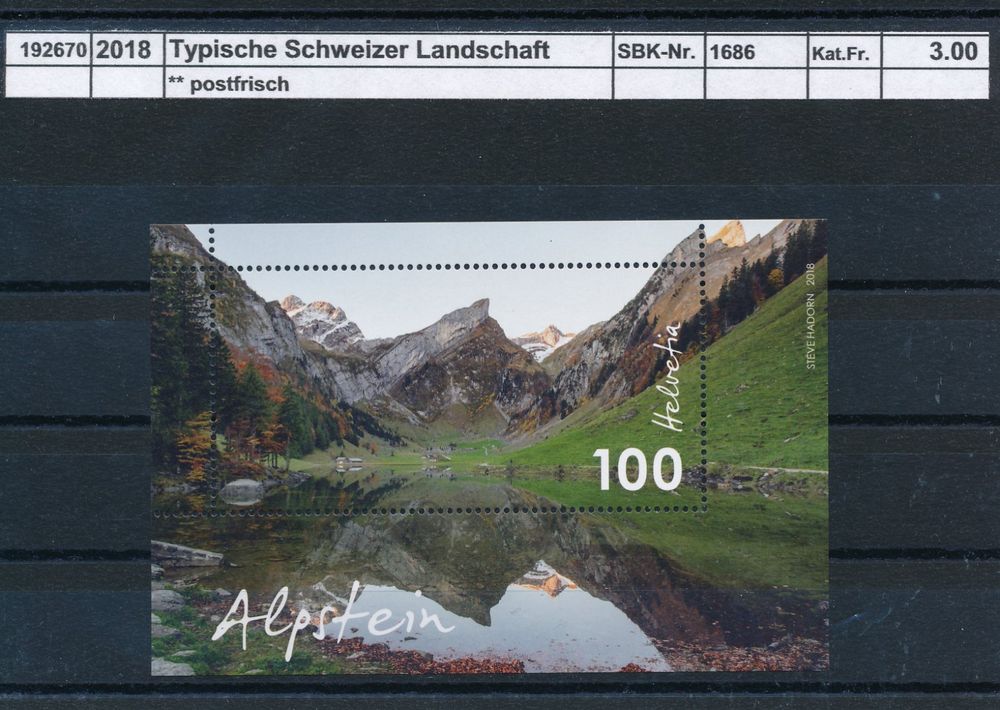 2018 "Alpstein" - Block (Neu (gemäss Beschreibung)) in Winterthur für CHF 1.5 – mit Lieferung ...