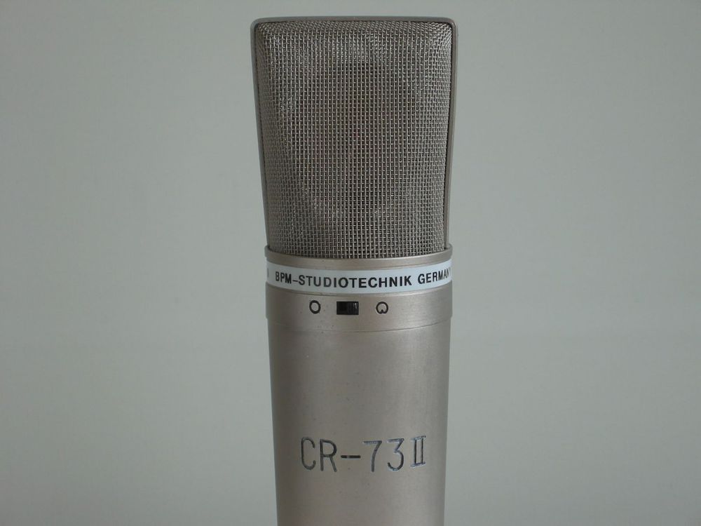 B.P.M. CR-73 II - Grossmembran Studiomik (Gebraucht) in Zürich für CHF ...